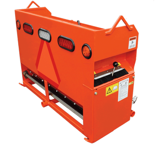 METEC Drop Spreader - DS 40, 44, 60 - METEC Metal Technology Inc.