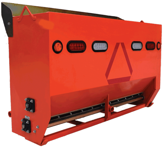 METEC Drop Spreader - DS 40, 44, 60 - METEC Metal Technology Inc.